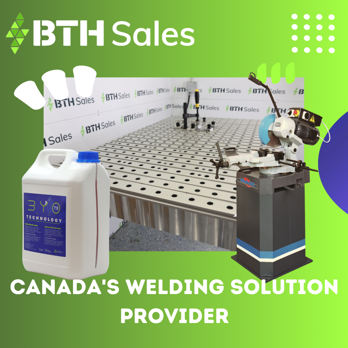 Canada Welding Solutions for Enhanced Productivity – BTH Sales