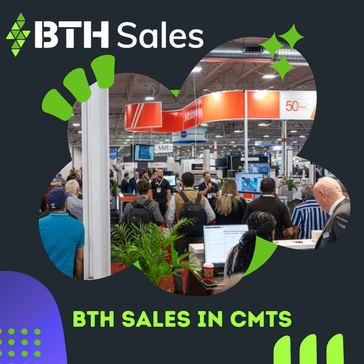 BTH Sales at CMTS 2025 | Welding Tables, Bandsaws & Cobots